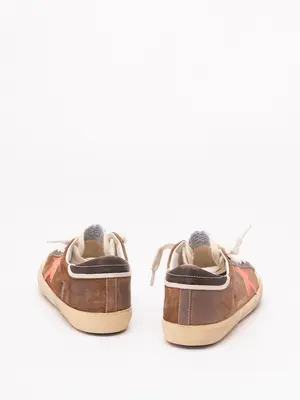 GOLDEN GOOSE Super Star Low-top Sneakers - Brown