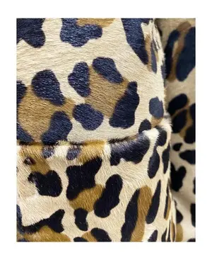 Dsquared2 Leopard Print Cropped Jacket