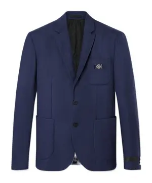 Versace Medusa Head Single-breasted Tailored Blazer