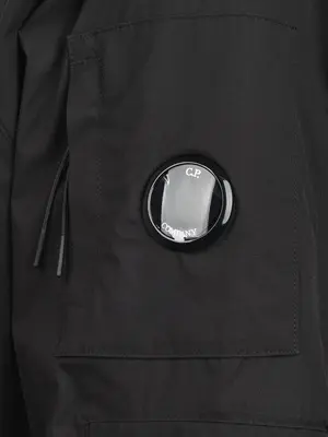 C.P. COMPANY Pro Tek Lens Hooded Jacket - Black