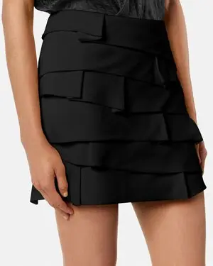 Versace Pleated Mini Skirt