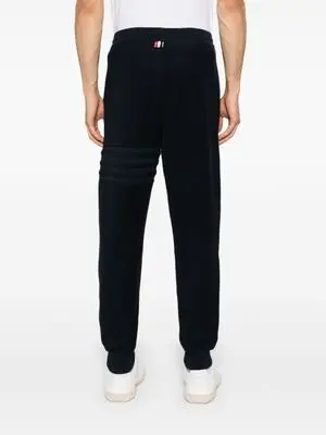 Thom Browne 4-bar Drawstring Sweatpants - Navy Blue