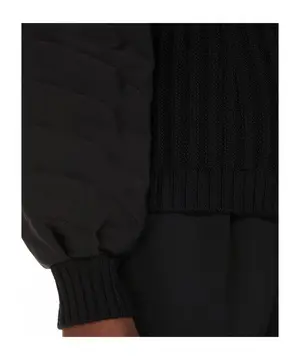 Max Mara Zip-up Ribbed Cardigan
