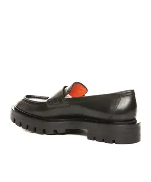 Santoni Round-toe Slip-on Loafers