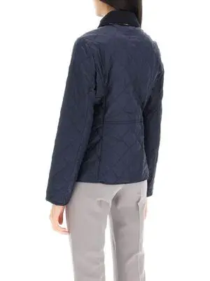 Barbour Deveron Quilted Buttoned Jacket - Black