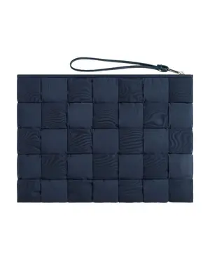 Bottega Veneta Cassette Large Flat Pouch - Deep Blue