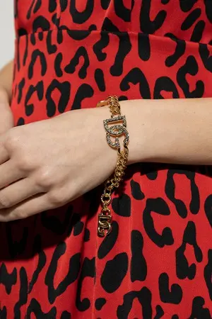 Dolce & Gabbana Logo Embellished Bracelet