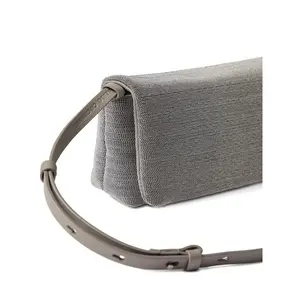 Brunello Cucinelli Flap Shoulder Bag - Light Gray