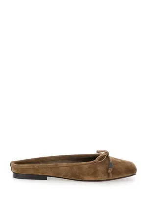 Brunello Cucinelli Monili Detail Ballet Flats