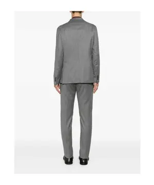 Tagliatore Long-sleeved Suit - Grey