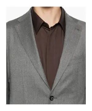 Tagliatore Long-sleeved Suit - Grey