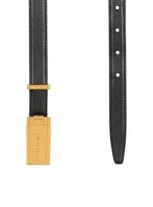 Balmain Classic Logo Plaque Belt