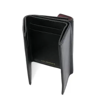 ANYA HINDMARCH Eyes Mini Trifold Zip Wallet