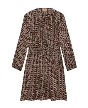 Gucci Interlocking G Chain Print Dress