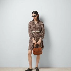 Gucci Interlocking G Chain Print Dress
