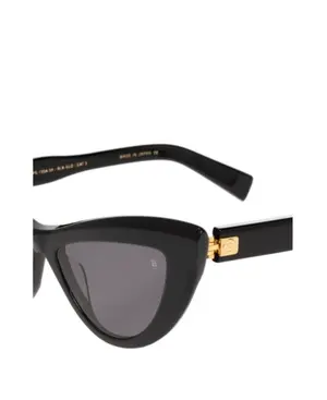 Balmain Logo Cat Eye Sunglasses - Gray