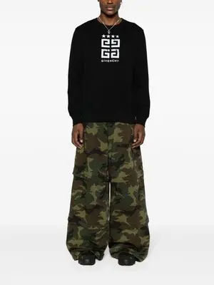 Givenchy Logo Print Crewneck Sweatshirt
