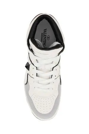 Valentino Garavani One Stud Mid-top Sneakers