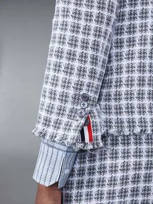 Thom Browne Checked Short Coat