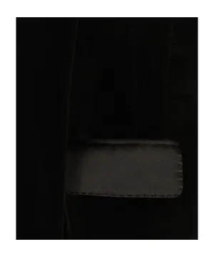 Dolce & Gabbana Single-breasted Velvet Tuxedo Jacket - Black