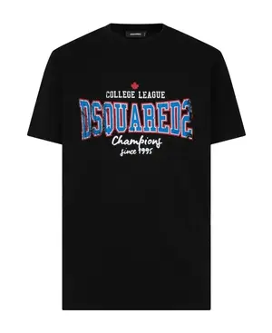 Dsquared2 Logo Printed Crewneck T-shirt