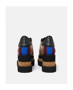 Stella McCartney Square-toe Platform Sneakers - Brandy