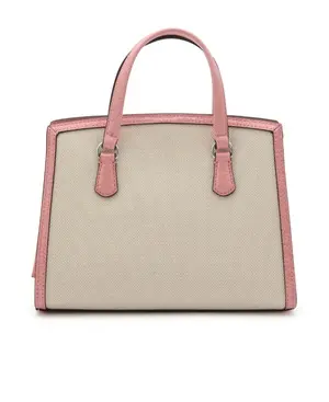 Michael Kors Chantal Logo Plaque Tote Bag - Nude