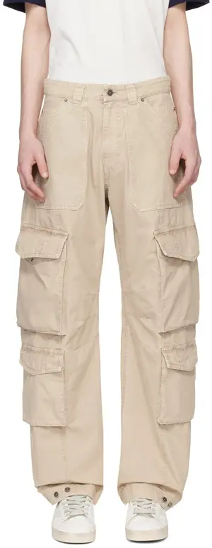 GOLDEN GOOSE Straight-leg Cargo Trousers