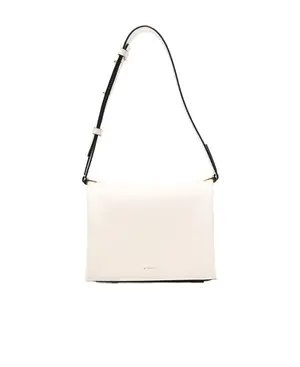 WANDLER Uma Box Shoulder Bag - White