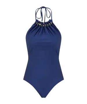 Zimmermann Aster One-piece Swimsuit - Blue