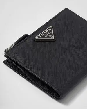 Prada Small Saffiano Leather Wallet