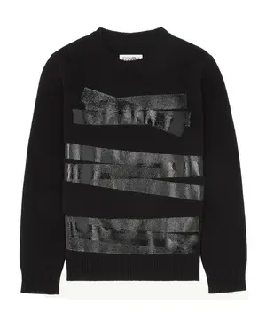 MAISON MARGIELA Taped Label Wool Jumper