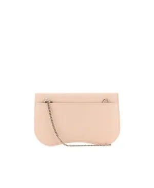 Alexander McQueen Logo Plaque Foldover Crossbody Bag