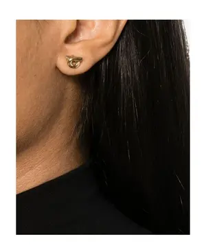 FERRAGAMO Gancini Stud Earrings