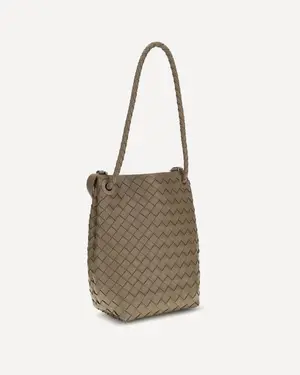 Bottega Veneta Small Andiamo Bucket Bag - Brown