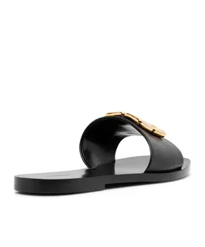 Givenchy 4g Plaque Flat Slides