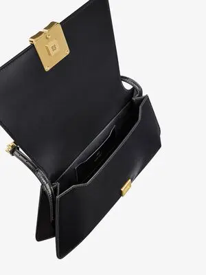 Givenchy 4g Liquid Logo Embossed Shoulder Bag