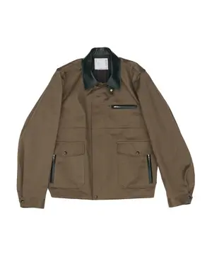 Sacai Chino Blouson Jacket - Green