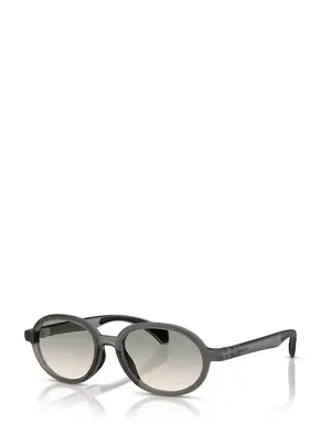 Moncler Round Frame Sunglasses