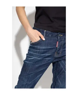 Dsquared2 Cropped Straight-leg Jeans