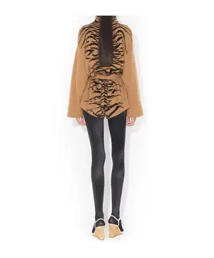Alaïa Printed High-waisted Shorts