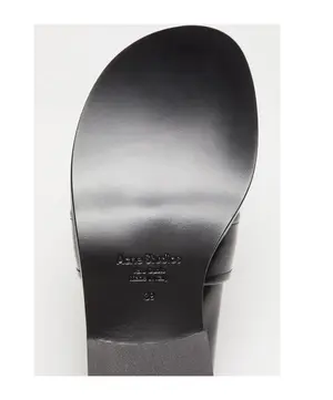 Acne Studios Curved Toe Loafers