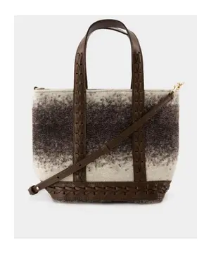 Vanessa Bruno Small Cabas Braided Tote Bag