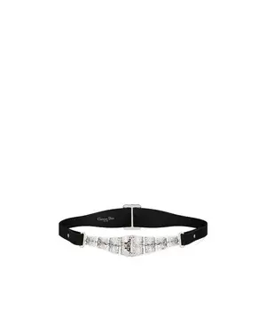 Dior Silver Tone Belts For Women