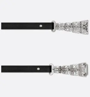 Dior Métamorphose Belt - Black/silver