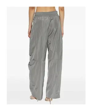 Alexander Wang Boxer Waist Mid-rise Track Pants - Gray