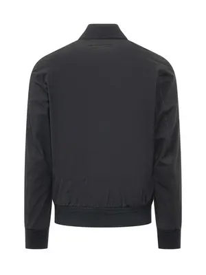 Zegna Long Sleeve Zip-up Bomber Jacket