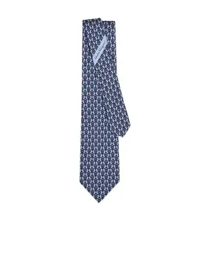 FERRAGAMO Printed Logo Tie