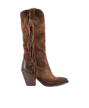 JE T'AIME Fringed Western Boots