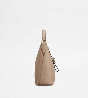 TOD'S Timeless Mini Bucket Bag - Nude